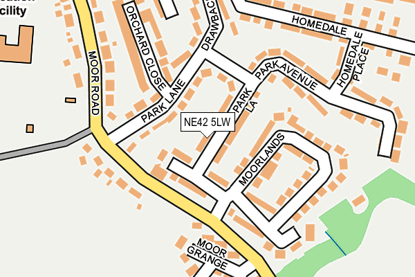 NE42 5LW maps, stats, and open data