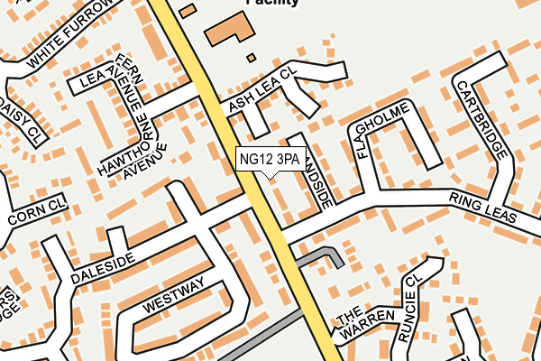 NG12 3PA maps, stats, and open data