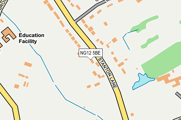 NG12 5BE maps, stats, and open data