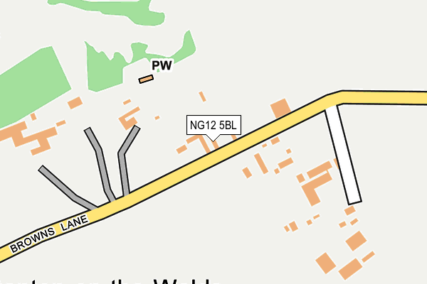 NG12 5BL maps, stats, and open data