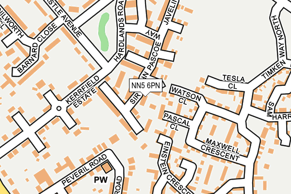 NN5 6PN maps, stats, and open data