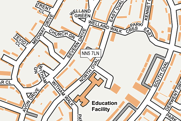 NN5 7LN maps, stats, and open data