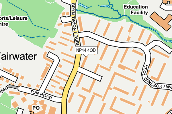 NP44 4QD maps, stats, and open data