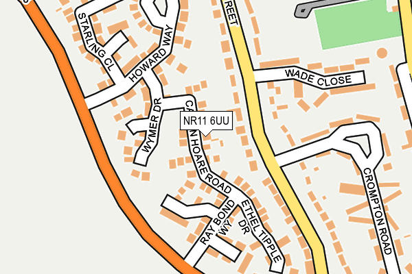 NR11 6UU maps, stats, and open data