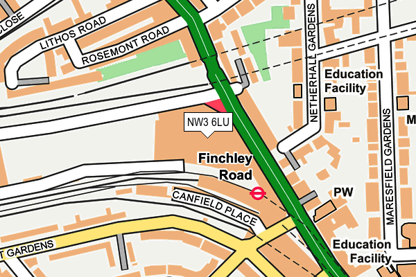 NW3 6LU maps, stats, and open data