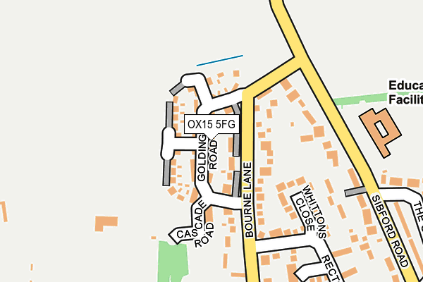 OX15 5FG (Goldings Road) open data dashboard