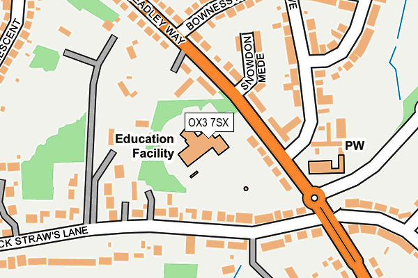 OX3 7SX open data dashboard