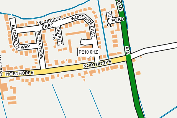 PE10 0HZ maps, stats, and open data