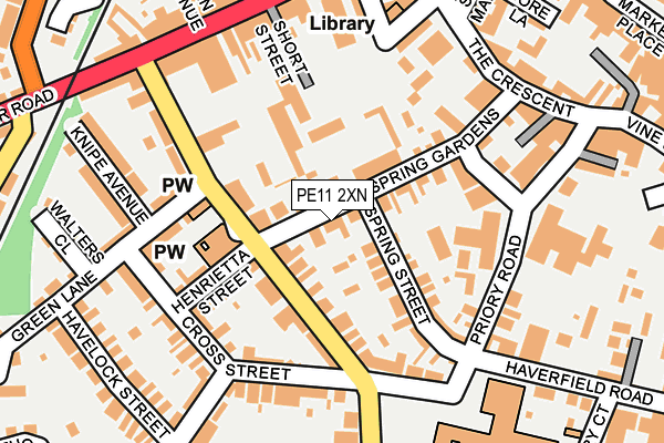 PE11 2XN maps, stats, and open data