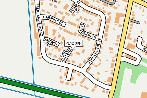 PE12 9XP maps, stats, and open data