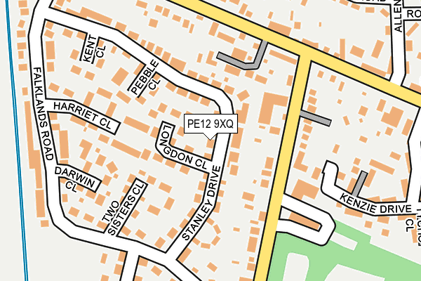 PE12 9XQ maps, stats, and open data