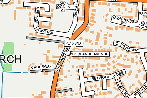 PE15 9NX maps, stats, and open data
