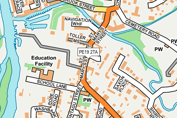 PE19 2TA maps, stats, and open data