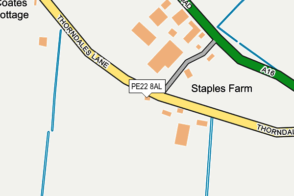 PE22 8AL maps, stats, and open data