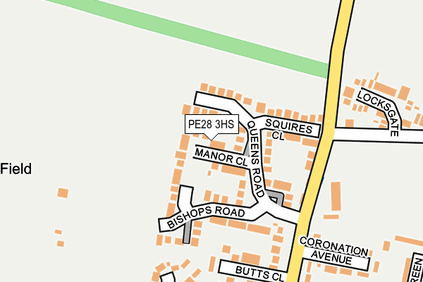 PE28 3HS maps, stats, and open data