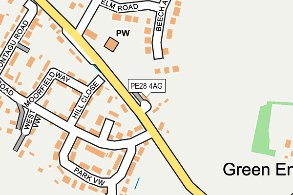 PE28 4AG maps, stats, and open data