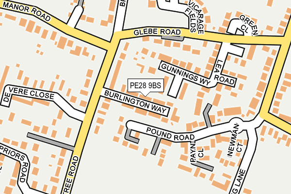 PE28 9BS maps, stats, and open data