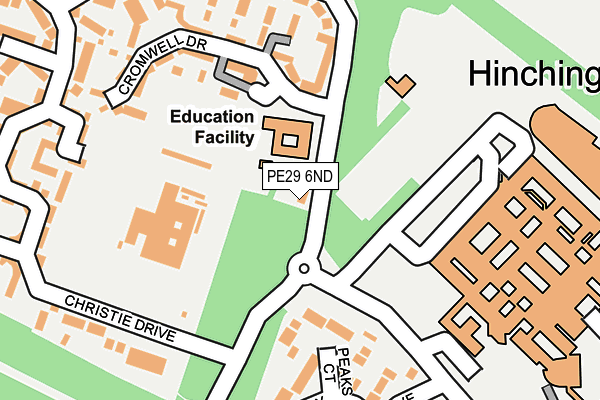 PE29 6ND maps, stats, and open data