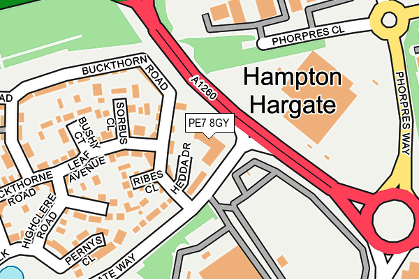 PE7 8GY maps, stats, and open data