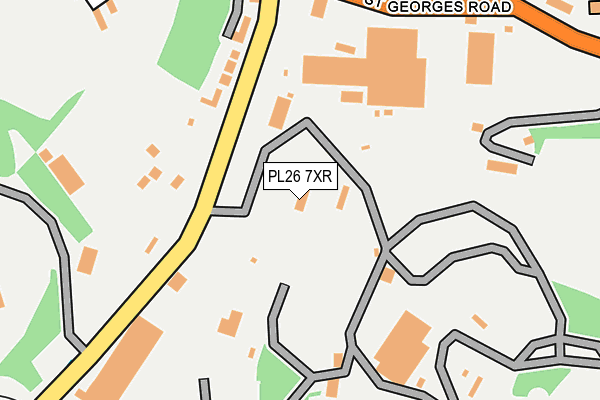PL26 7XR maps, stats, and open data
