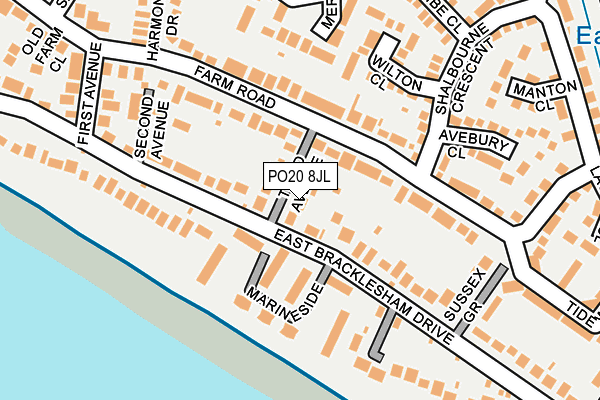 PO20 8JL maps, stats, and open data