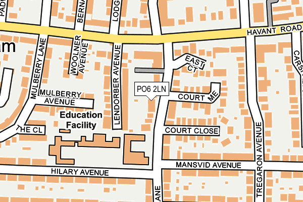PO6 2LN maps, stats, and open data