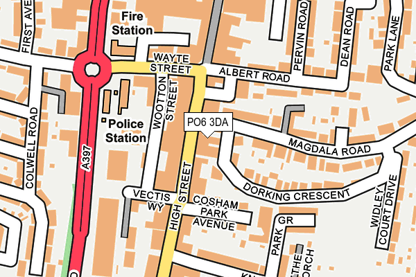 PO6 3DA maps, stats, and open data