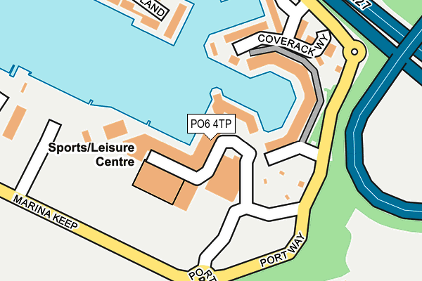 PO6 4TP maps, stats, and open data