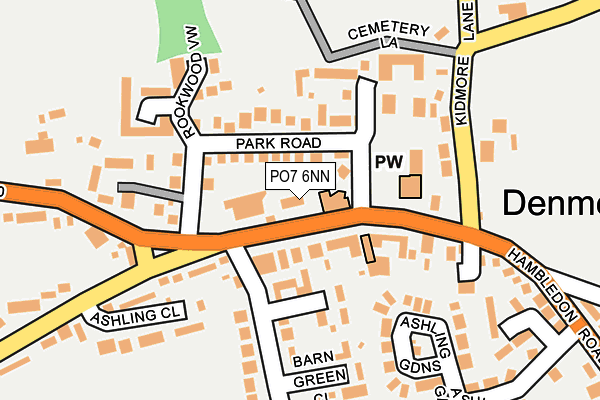 PO7 6NN maps, stats, and open data