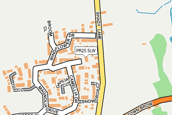 PR25 5LW maps, stats, and open data