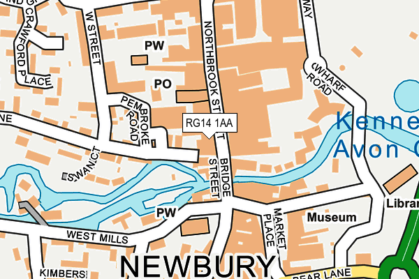 RG14 1AA maps, stats, and open data