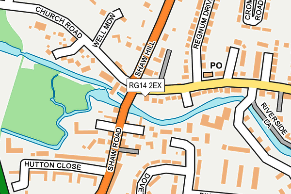 RG14 2EX maps, stats, and open data