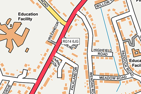 RG14 6JG maps, stats, and open data