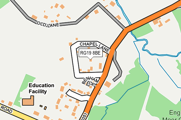 RG19 8BE maps, stats, and open data