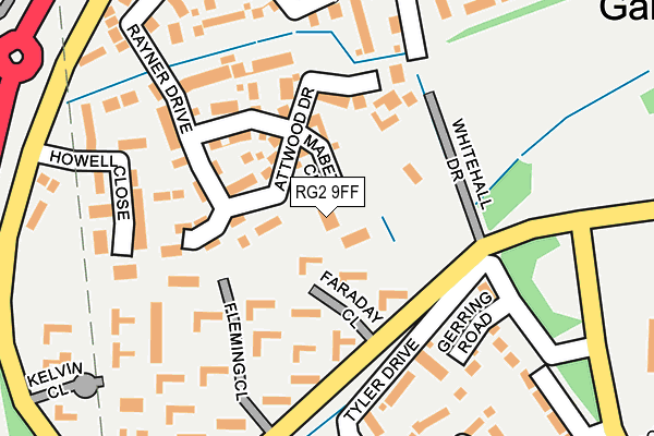RG2 9FF maps, stats, and open data