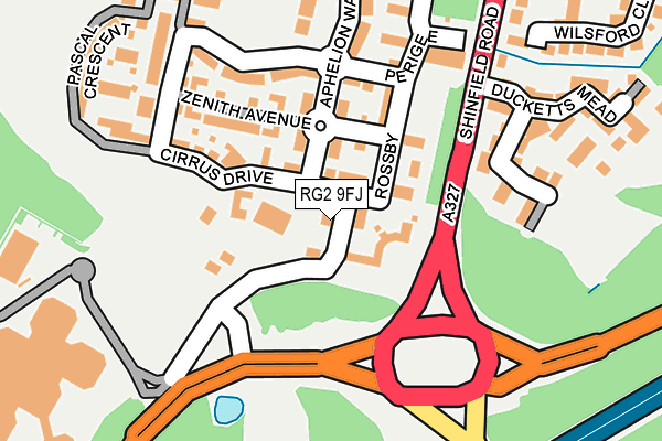 RG2 9FJ maps, stats, and open data