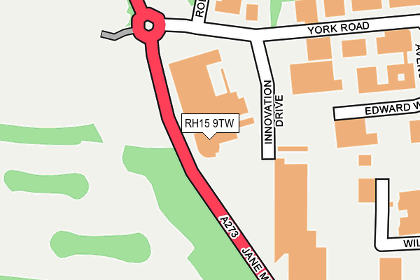 RH15 9TW maps, stats, and open data