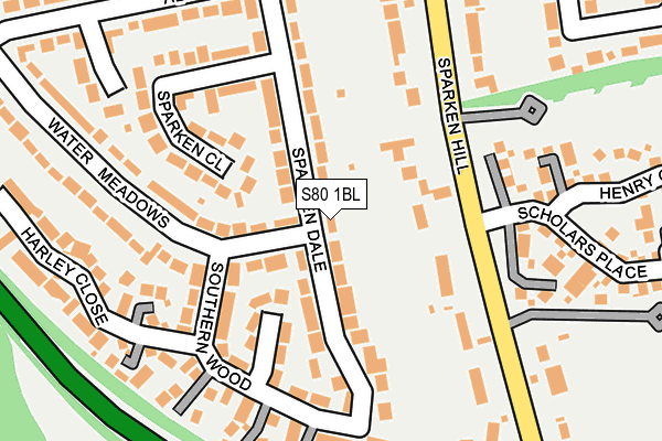 S80 1BL maps, stats, and open data