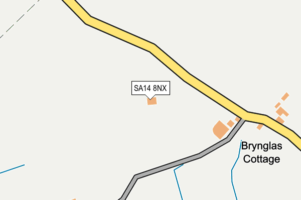 SA14 8NX maps, stats, and open data