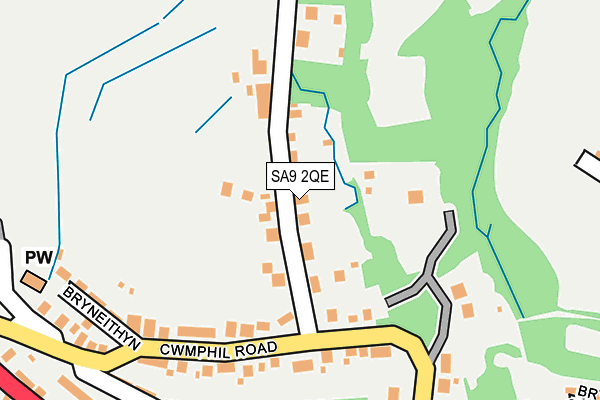 SA9 2QE maps, stats, and open data