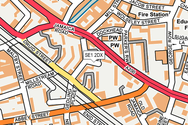 SE1 2DX maps, stats, and open data