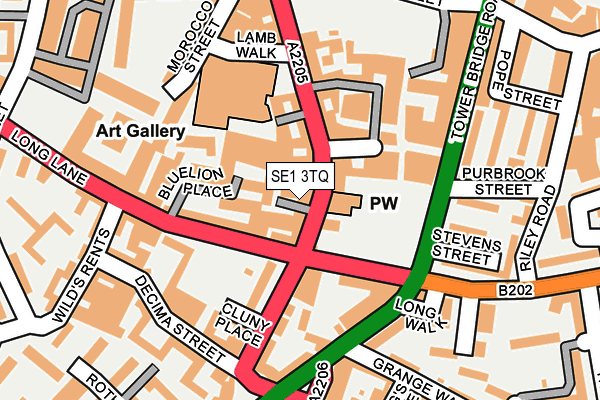 SE1 3TQ maps, stats, and open data
