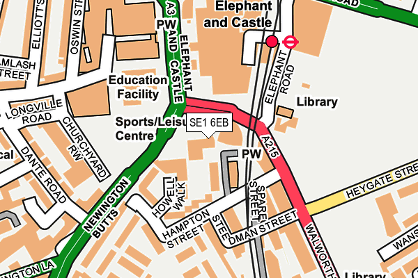 SE1 6EB maps, stats, and open data
