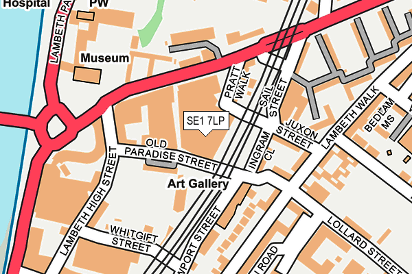 SE1 7LP maps, stats, and open data