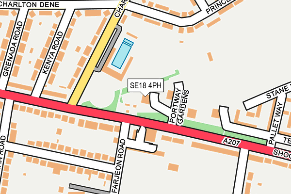 SE18 4PH maps, stats, and open data