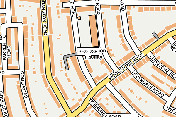 SE23 2SP maps, stats, and open data