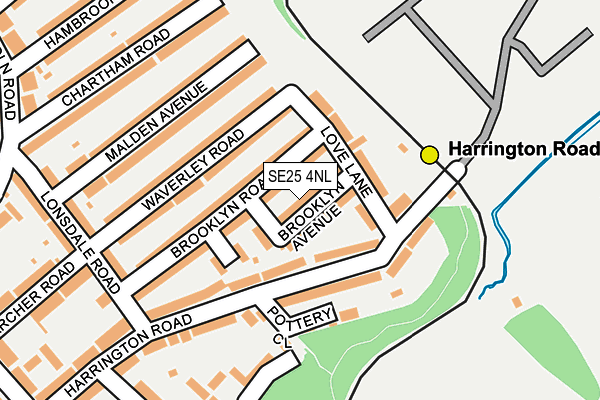 SE25 4NL maps, stats, and open data
