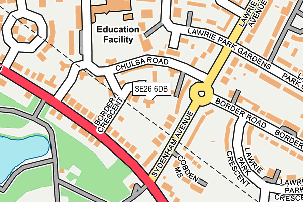SE26 6DB maps, stats, and open data