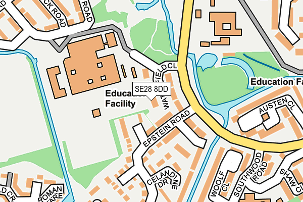 SE28 8DD maps, stats, and open data
