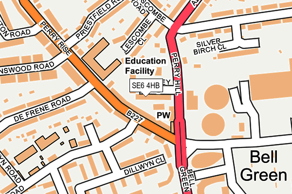 SE6 4HB maps, stats, and open data